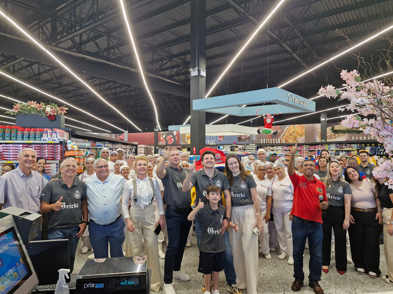 Supermercados Gricki inaugura maior loja da cidade | Gazeta de Vargem ...
