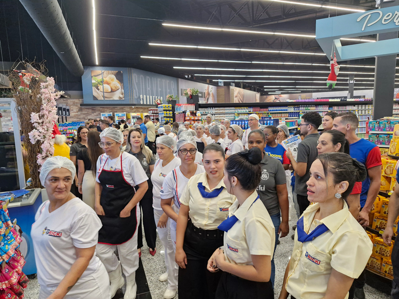 Supermercados Gricki inaugura maior loja da cidade | Gazeta de Vargem ...