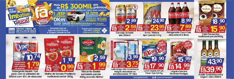 Supermercados Gricki inaugura maior loja da cidade | Gazeta de Vargem ...