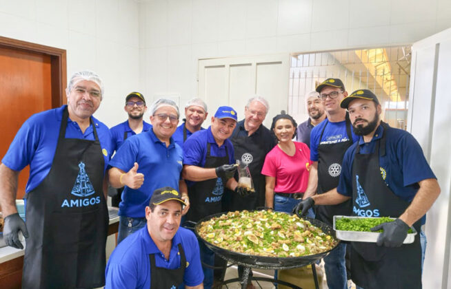 Rotary Club realiza Paella Caipira e reúne 280 pessoas | Gazeta de ...